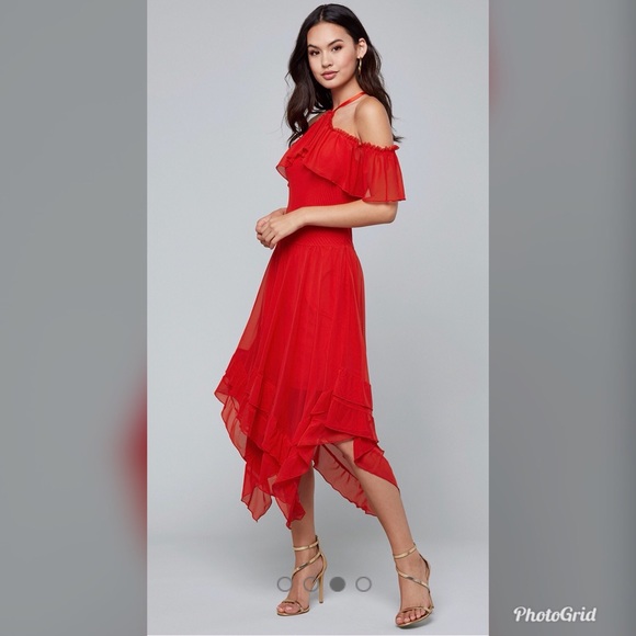 bebe | Dresses | Bebe Red Dress | Poshmark